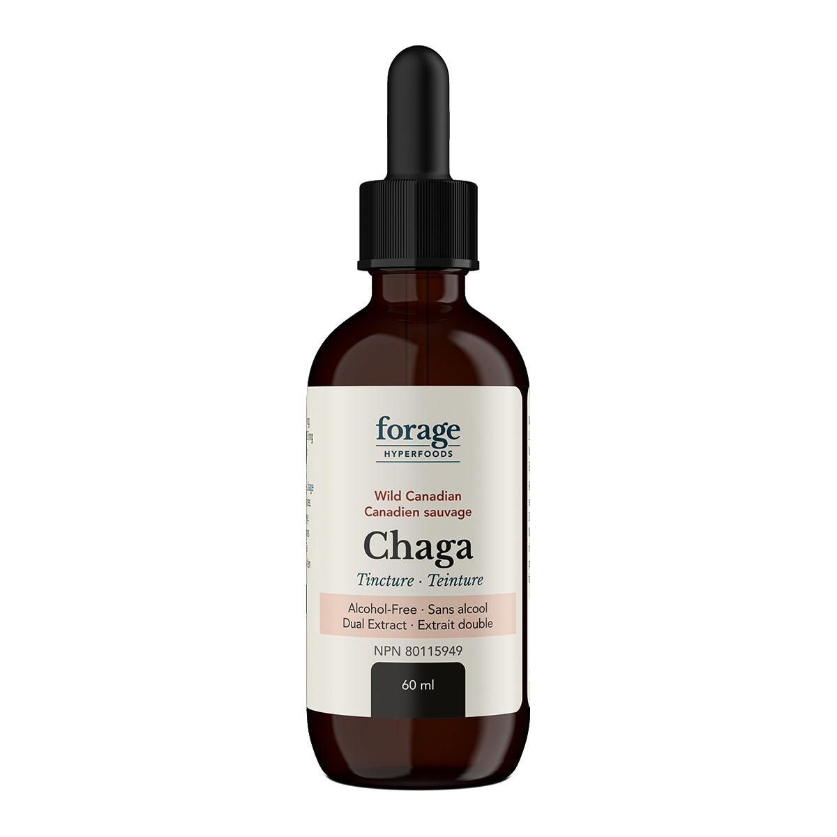 Chaga Liquid Extract Tincture – Alcohol-Free | Forage Hyperfoods